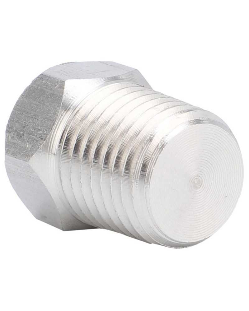 Tapon Roscado Macho Hexagonal NPT en Acero Inoxidable