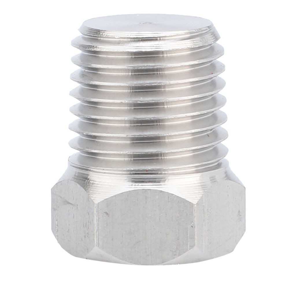 Tapon Roscado Macho Hexagonal NPT en Acero Inoxidable